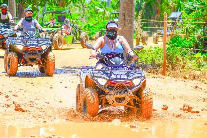Guided Tour in Four Wheels (ATV) by Macao Beach, Taíno Cave and Typical House - Key Points