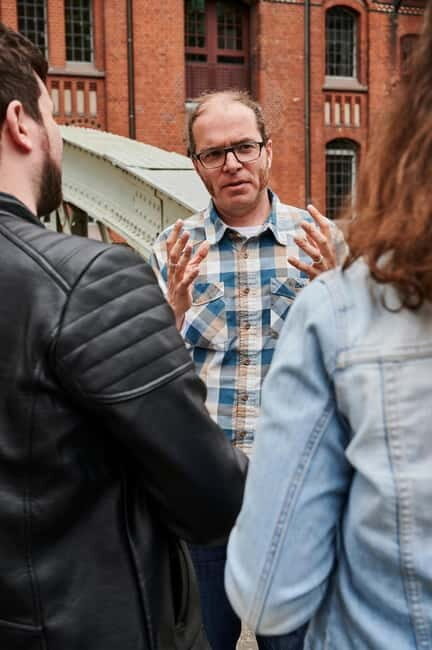 Guided tour of Hamburg's Speicherstadt  warehouses, free port, and duty-free zone - Key Points