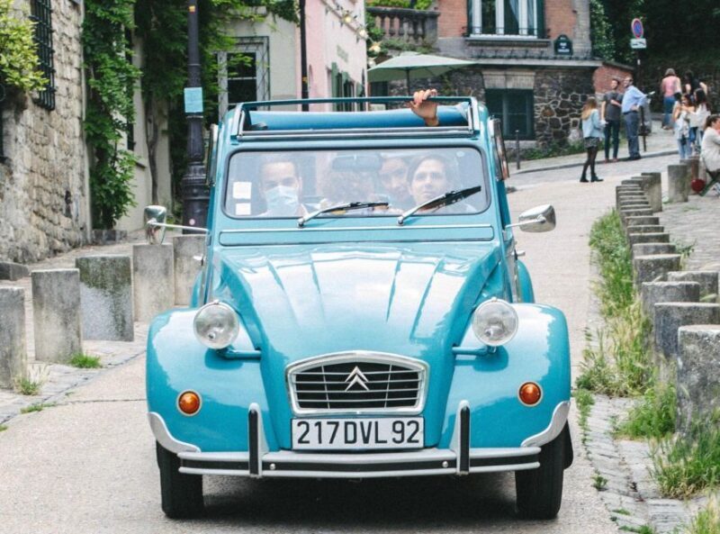 Guided Tour of Paris in Citroën 2CV - Introducing the Citroën 2CV Paris Tour: A Whimsical Ride Through the City