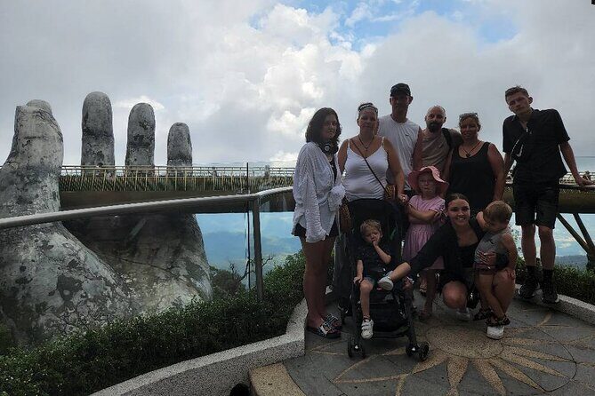 Guided Tour toGOLDEN BRIDGE,MARBLE MOUTAIN,DRAGON BRIDGE fromTIEN SA or CHAN MAY - What Makes This Tour Stand Out