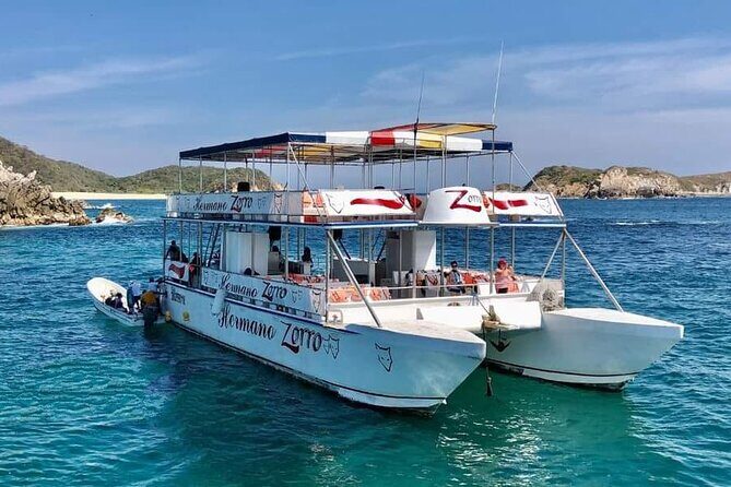 Guided Tours of the 7 Bays of Huatulco Oaxaca in Catamaran - What to Expect from the Catamaran Tour