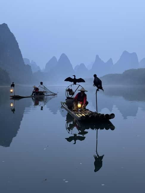 Guilin: 1-Day Iconic Landmarks & Cultural Tour - Evening Extravaganza: Cormorant Fishing & Sunset Views