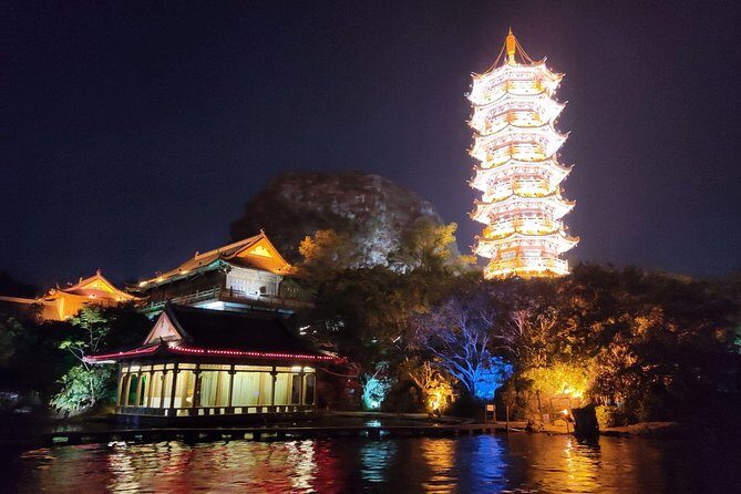 Guilin Four lakes night cruise with the English speaking driver from Guilin hotel - Frequently Asked Questions