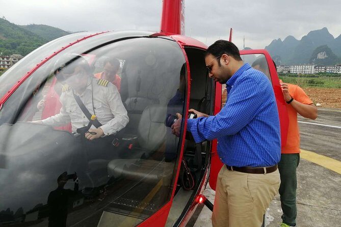 Guilin Helicopter Tour: From Yangshuo hotel to Guilin airportKWL - The Sum Up