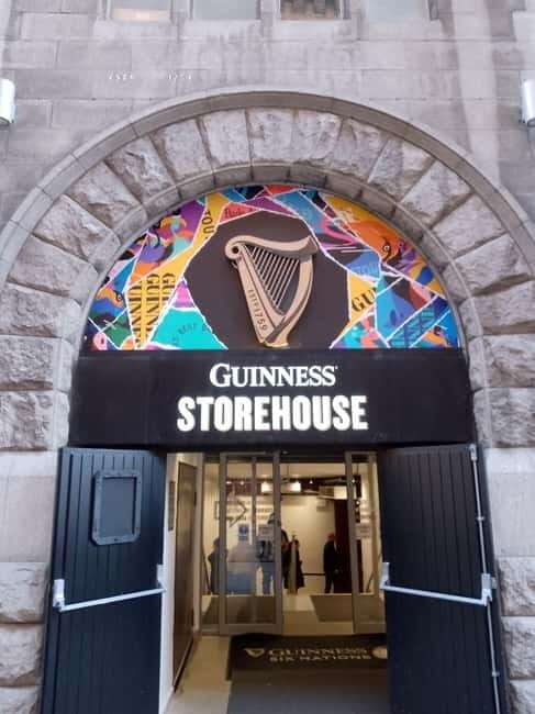 Guinness Tour, follow in the footsteps of legend with a visit to the Guinness Storehouse. - Key Points
