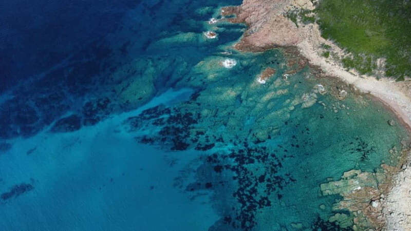 gulf of Ajaccio / Anse de cacao , swim stop - The Itinerary in Detail
