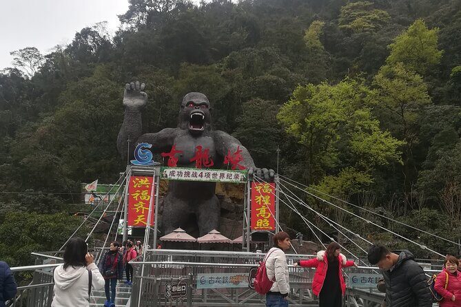 Gulong Gorge Skywalk Glass Bridge and Amusement Park Private Tour - Exploring Gulong Gorge: The Highlight