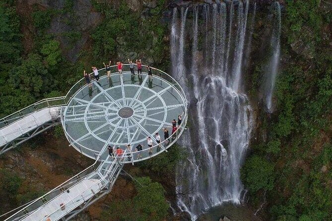 Gulong Gorge Skywalk Glass Bridge and Waterfall View Private Tour - The Natural Wonders of Gulong Gorge
