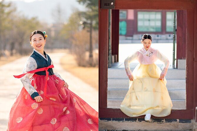 Gyeongbokgung palace,seoul with gigibebe hanbok rental - The Sum Up