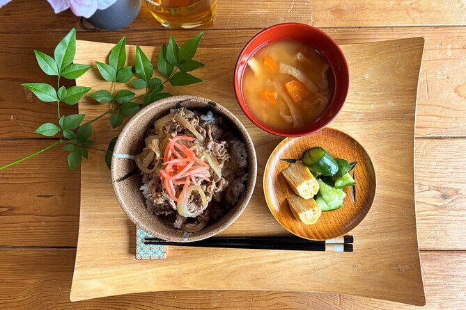 Gyudon - Japanese Beef Rice Bowl Cooking Experience - What You Can Expect from the Gyudon Cooking Class
