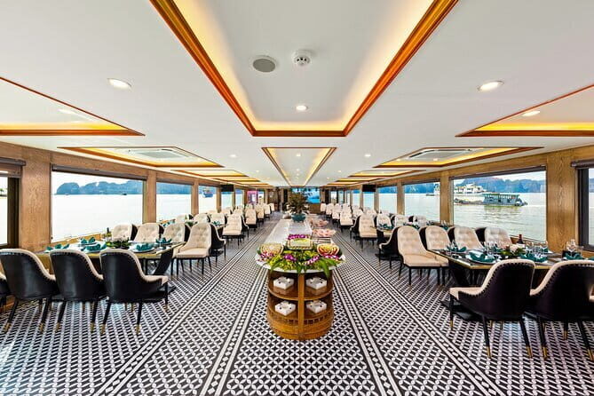 Ha Long Bay Day Tour by 5 Star Heritage Luxury Cruise From Harbor - Key Points
