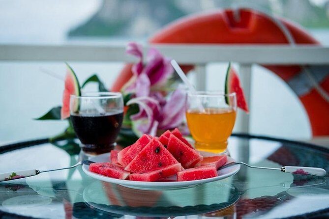 Ha Long bay Luxury cruise Day Trip - Climbing Titov Island for Sunsets and Panoramic Views