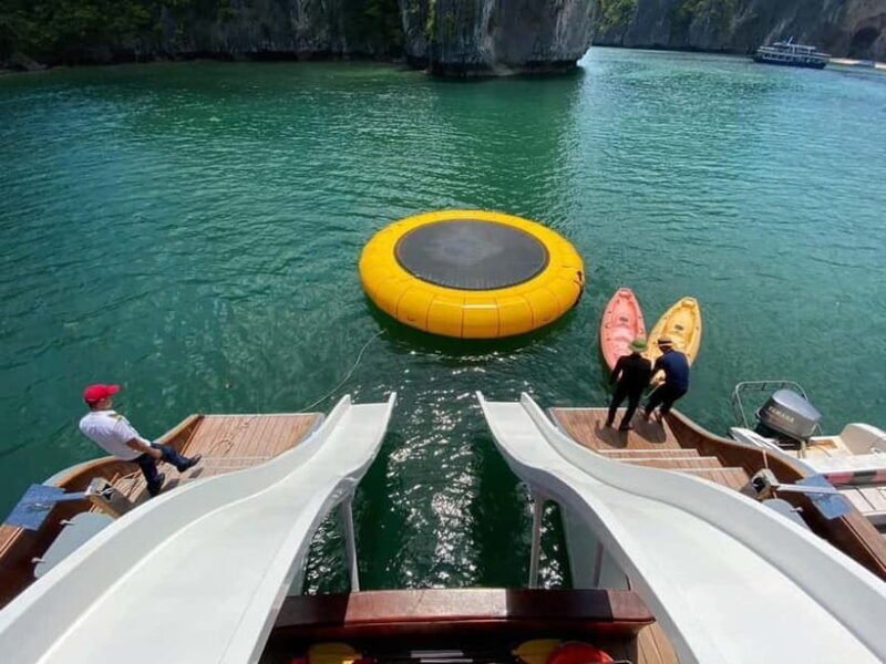 Ha Long Bay Luxury Day Cruise 5-Star Experience w Limousine - FAQs