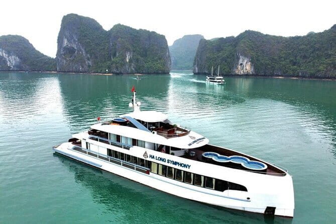 Ha Long Bay Symphony Cruise 5-Star Luxury Day Tour with Jacuzzi - Key Points