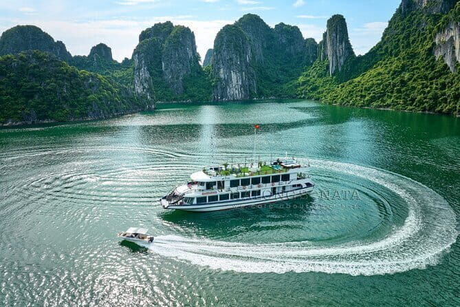 Ha Long Bay Tour New 5 Star Sonata Cruise from Tuan Chau Port - Key Points