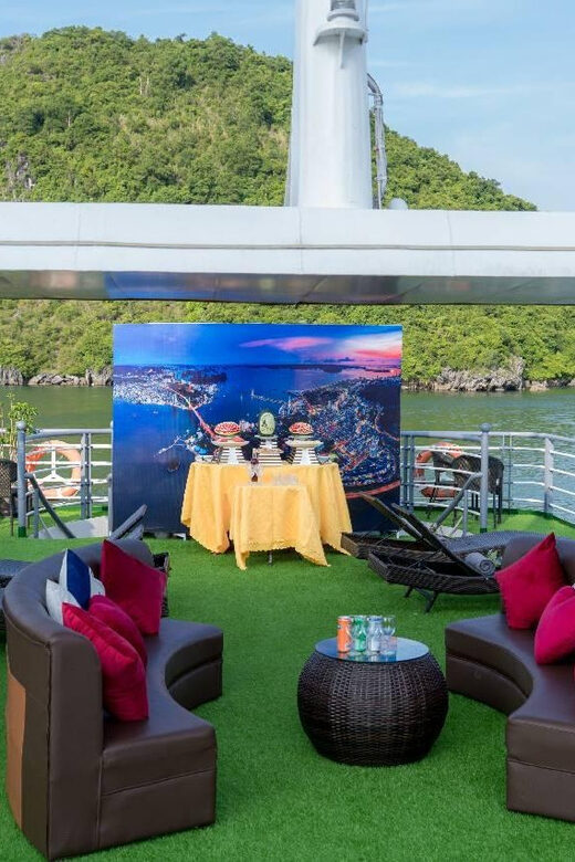 Ha Noi - Ha Long Bay 1 Day/ Luxury Boat/ Buffet Lunch/ Party - Final Tips