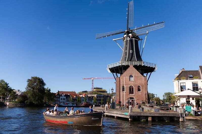 Haarlem: Open Boat Canal Tour in the Historical City Center - Key Points
