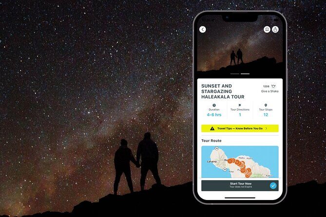 Haleakala Sunset and Stargazing Audio Tour - The Itinerary in Detail
