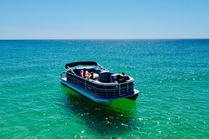 Half Day 60HP Pontoon Rental to Shell Island - Key Points