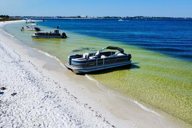 Half Day 60HP Pontoon Rental to Shell Island - What To Expect During Your Rental