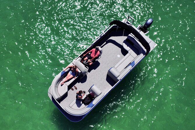 Half Day 90HP Pontoon Rental to Shell Island - Introduction to the Experience