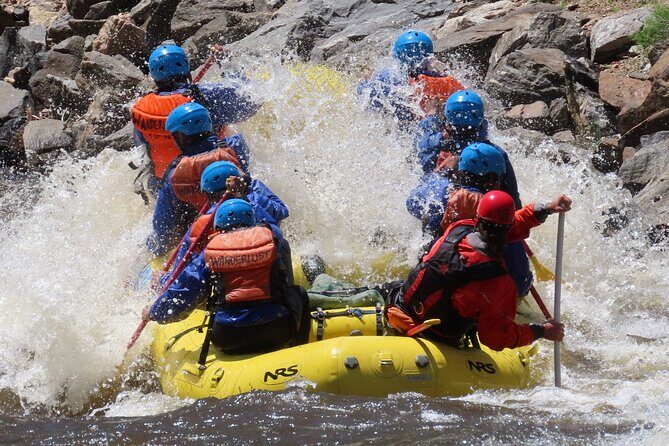Half day Advanced Rafting near Ft. Collins-Estes Park- Boulder - The Itinerary in Detail