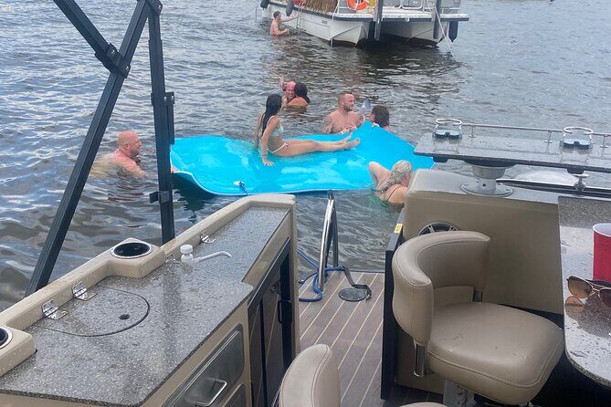 Half Day Aqua Patio Party Pontoon 1-6 people - Price, Value, and What You’re Getting