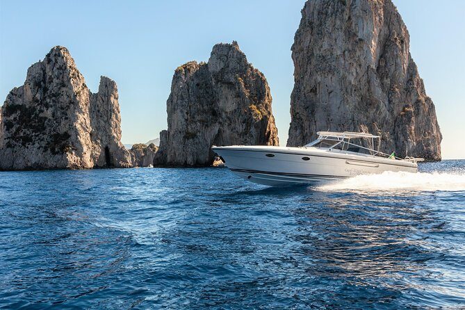 Half day around Capri by Itama 38 speedboat - Value and Cost Considerations