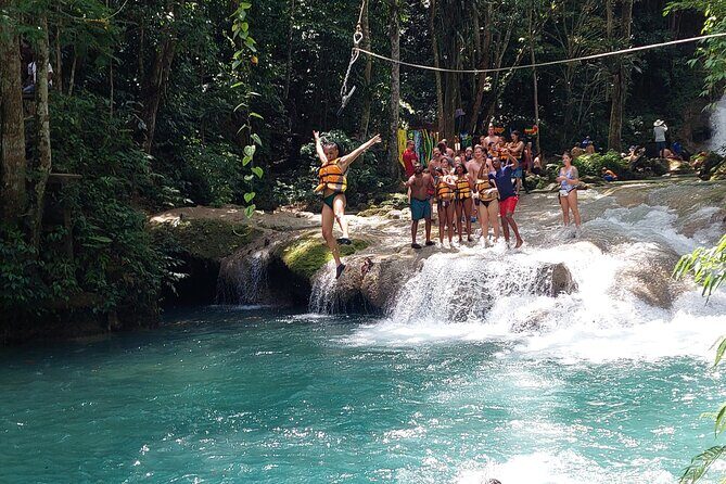 Half Day Blue Hole Secret Falls Tour From Falmouth Trelawny - Key Points