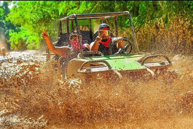 Half-Day Buggy Tour to Water cenote and Macao Beach in Punta Cana - Key Points