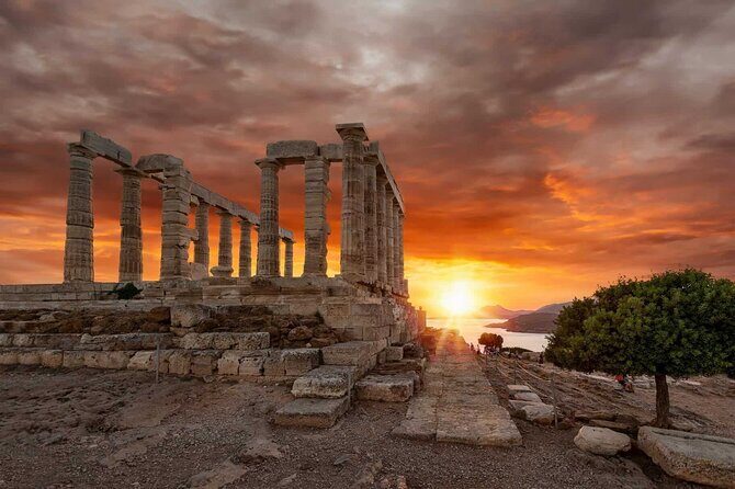 Half day Cape Sounion Sunset Views at the Poseidon Temple Tesla - FAQ