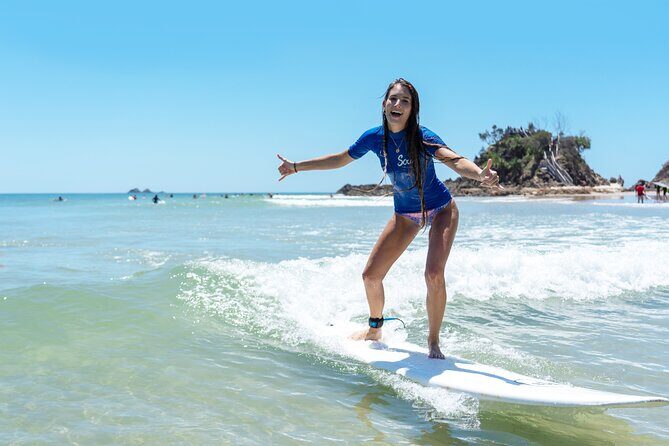 Half Day Guided Surf Lesson in Byron Bay - Experience the Thrill of Surfing with Half Day Guided Lessons in Byron Bay