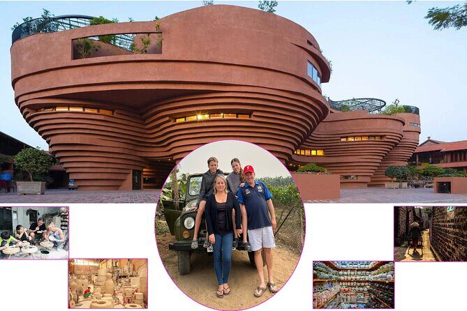 Half Day Hanoi Jeep Tour Explore Bat Trang Pottery Village - Key Points