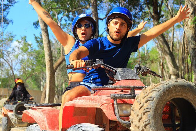 Half-Day Jungle Adventure ATVs, Ziplines and Cenote Swim - An Exciting Half-Day Jungle Adventure Near Cancun