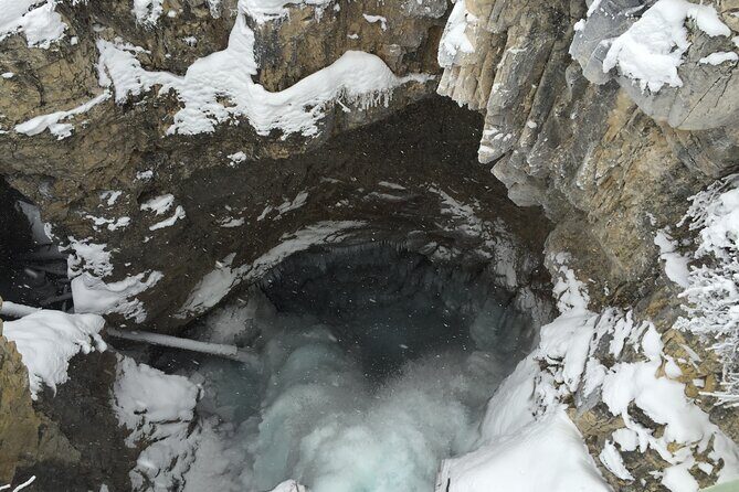 Half Day Marble and Johnston Canyon Ice Walk Combo Tour - Key Points
