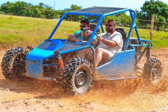 Half-day off-road buggy tour to the cenote and Macau beach - Key Points