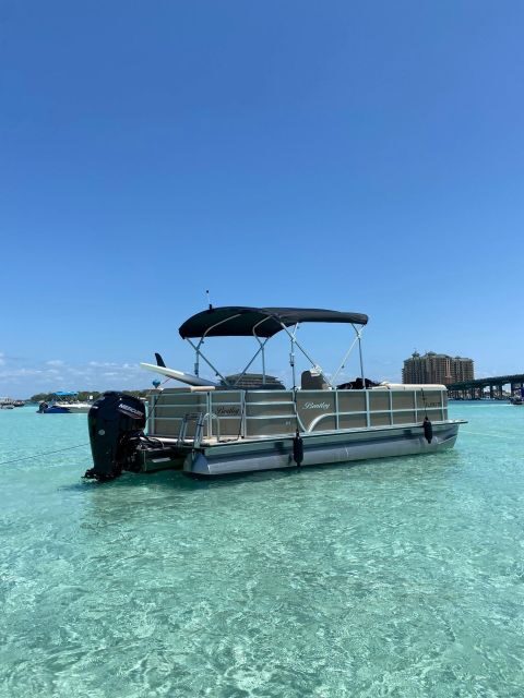 Half Day Pontoon Boat Rental- Okaloosa Island - Getting to Know the Experience
