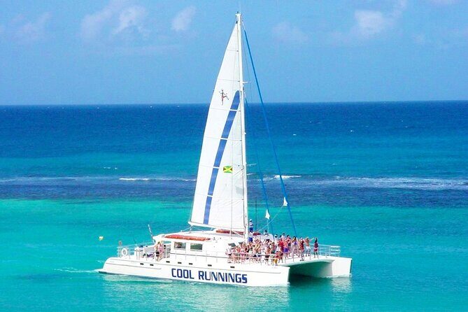 Half-Day Private Catamaran And Dunn's River Falls Tour in Ocho - Key Points