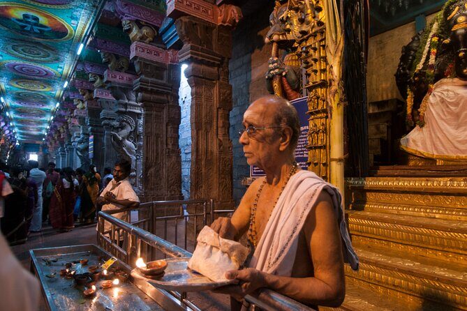 Half Day Private Evening Ceremony at Meenakshi Temple Madurai - Key Points
