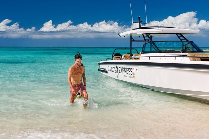 Half Day Private Luxury Axopar Charter in Turks & Caicos - The Sum Up