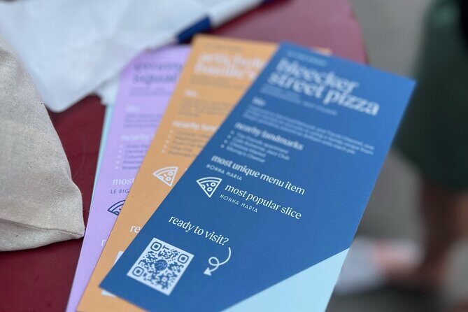 Half-Day Private Pizza Crawl in Manhattan - What’s Included in the Pizza Crawl Kit?
