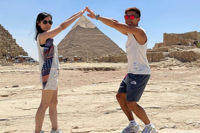 Half day Private Tour Giza pyramids the Sphinx and Camel Ride - Exploring the Pyramids and the Sphinx
