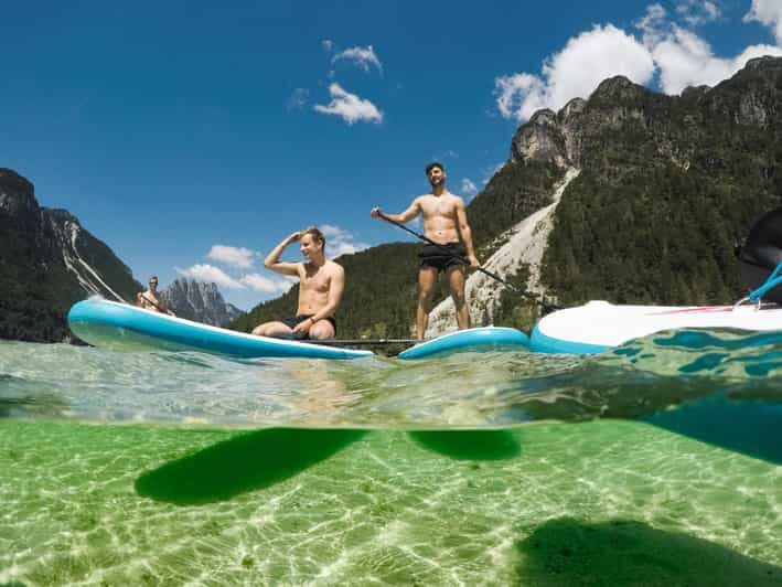 Half Day Stand-up Paddle Boarding (SUP) trip on Lake Predil - Starting Point and Initial Gatherings