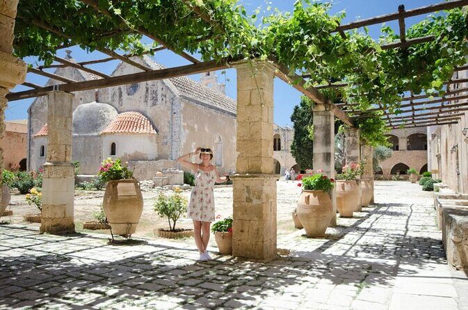Half Day Sunset Tour in Rethymno with Dinner and Wine - Key Points