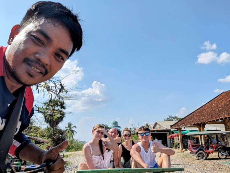 Half-day swing bridge, bamboo train, batcave & Killing cave - The Journey Through History & Nature