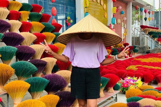 Half day to visit Incense,Conical Hat Village & Train street - Capital City Highlights: Train Street