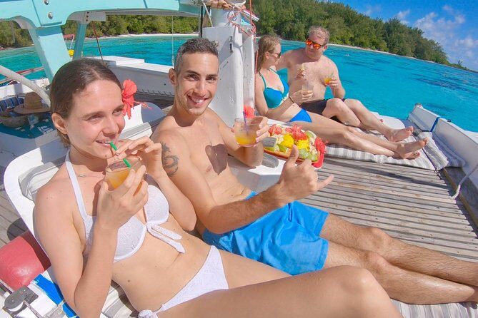 Half Day Tour : Moorea Snorkeling & Sailing on a Catamaran named Taboo - Key Points
