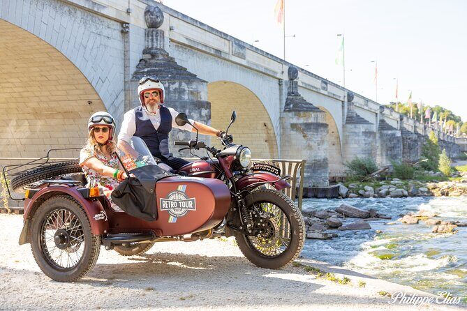 Half day tour on sidecar from Tours - An Unusual Way to Discover the Loire