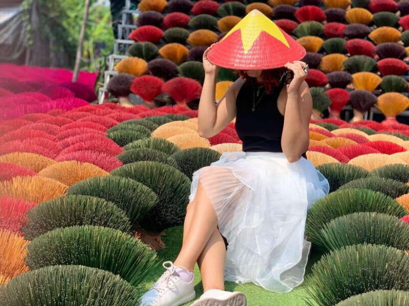 Half Day trip to Incense & Hat Villages with Train Street - Key Points