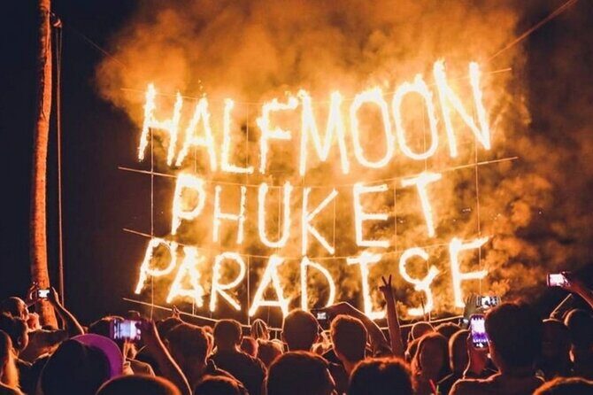 Half Moon Party at Paradise Beach Phuket - Key Points